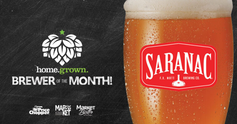 Our July home.grown. Brewer of the Month: Saranac Brewery! - Price ...