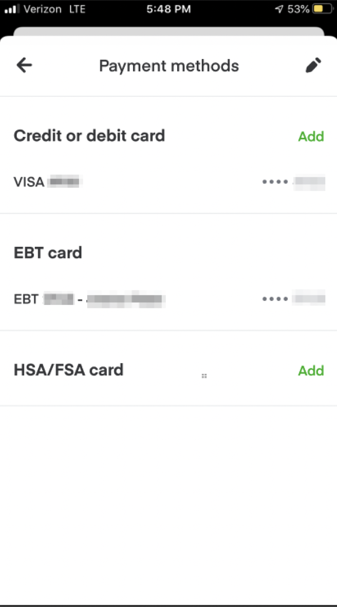 SNAP/EBT - Price Chopper - Market 32