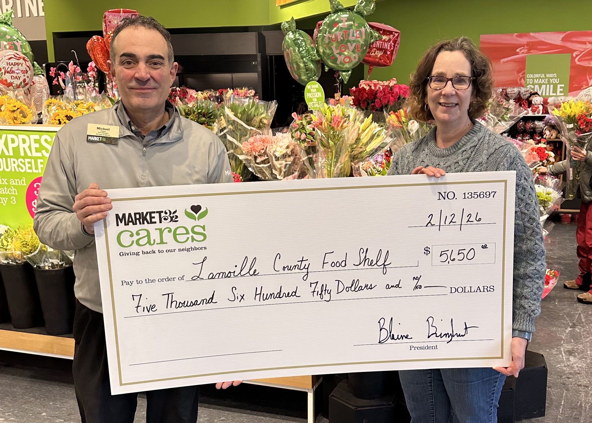 Market 32 Morrisville, VT Grand Reopening Generates More than $11,000 ...